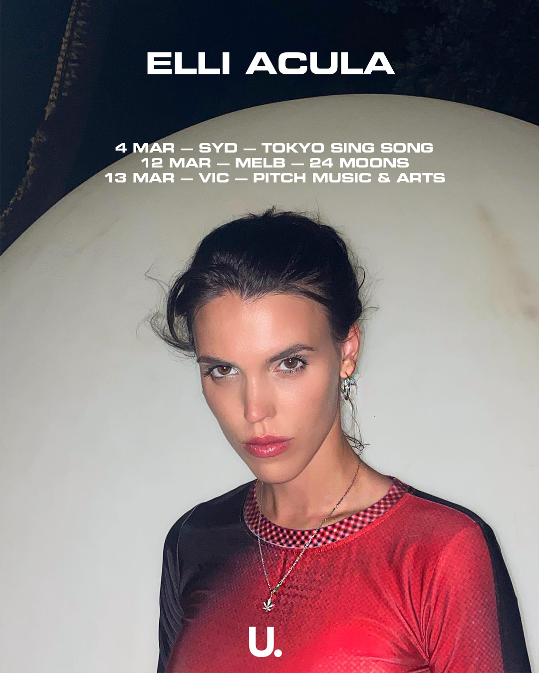 Elli Acula — 2022 AUSTRALIAN TOUR - Untitled Group